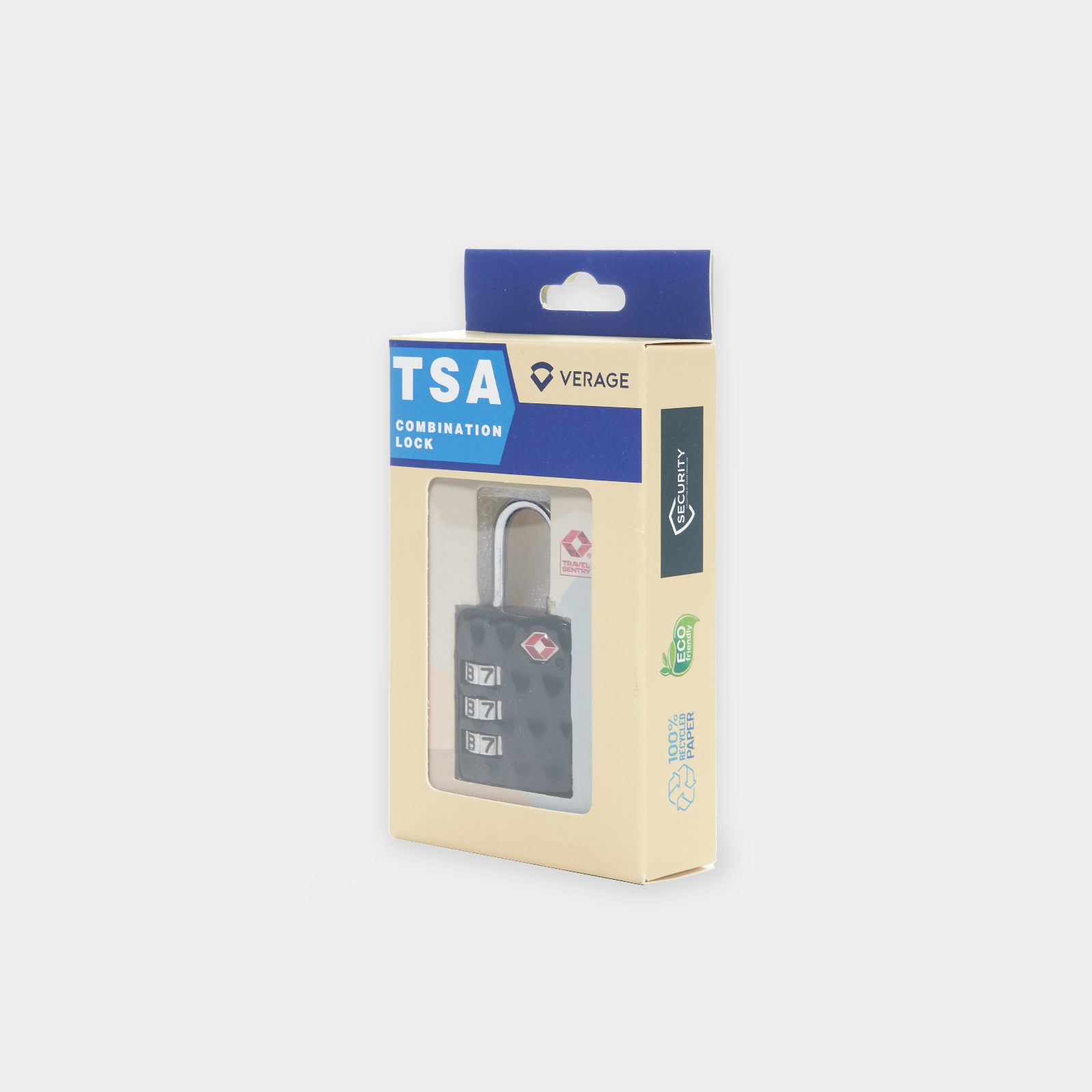 TSA 3 Dial Combination Lock