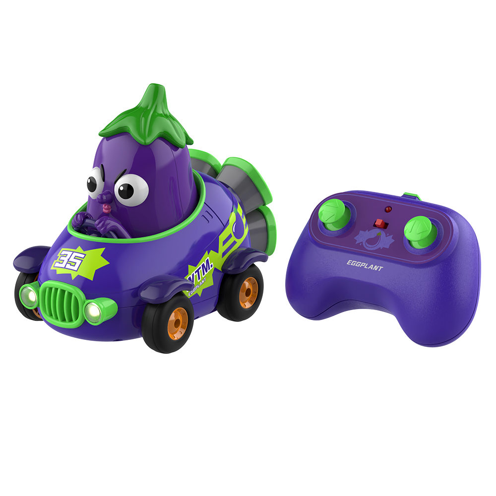 FlytecRC Speed Bites 4-Pack Fruit RC Cars — 2.4GHz Stunt Racers with ...