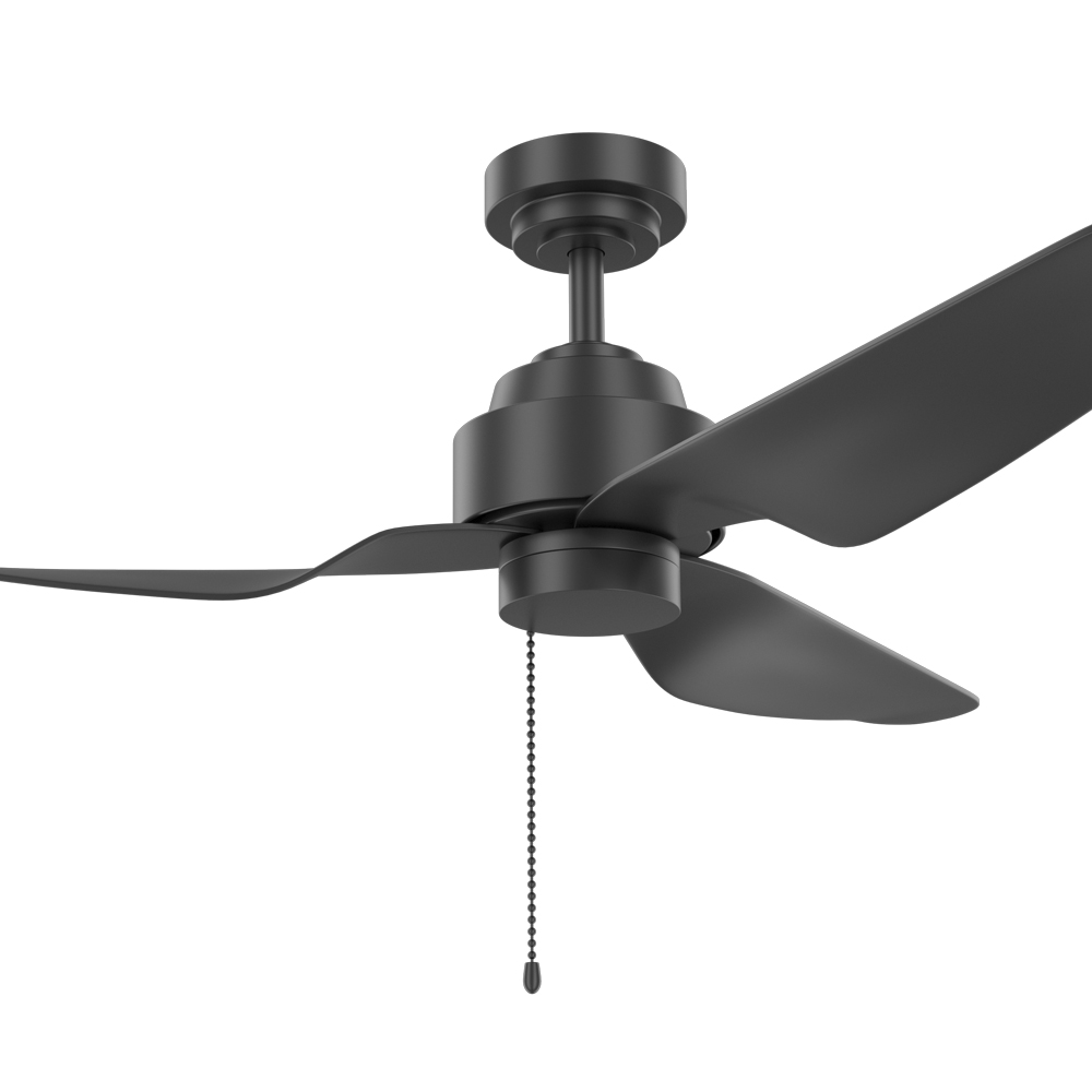 52" Modern Remote Control Ceiling Fan with ABS Blade | KBS-52K023