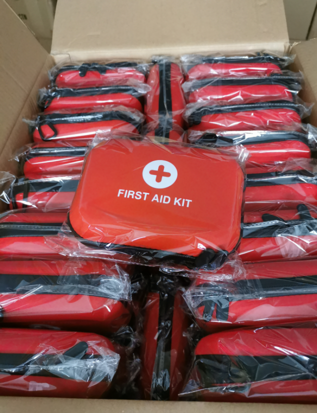 OEM emergency medical red portable hotel custom buddy rescue first aid ...