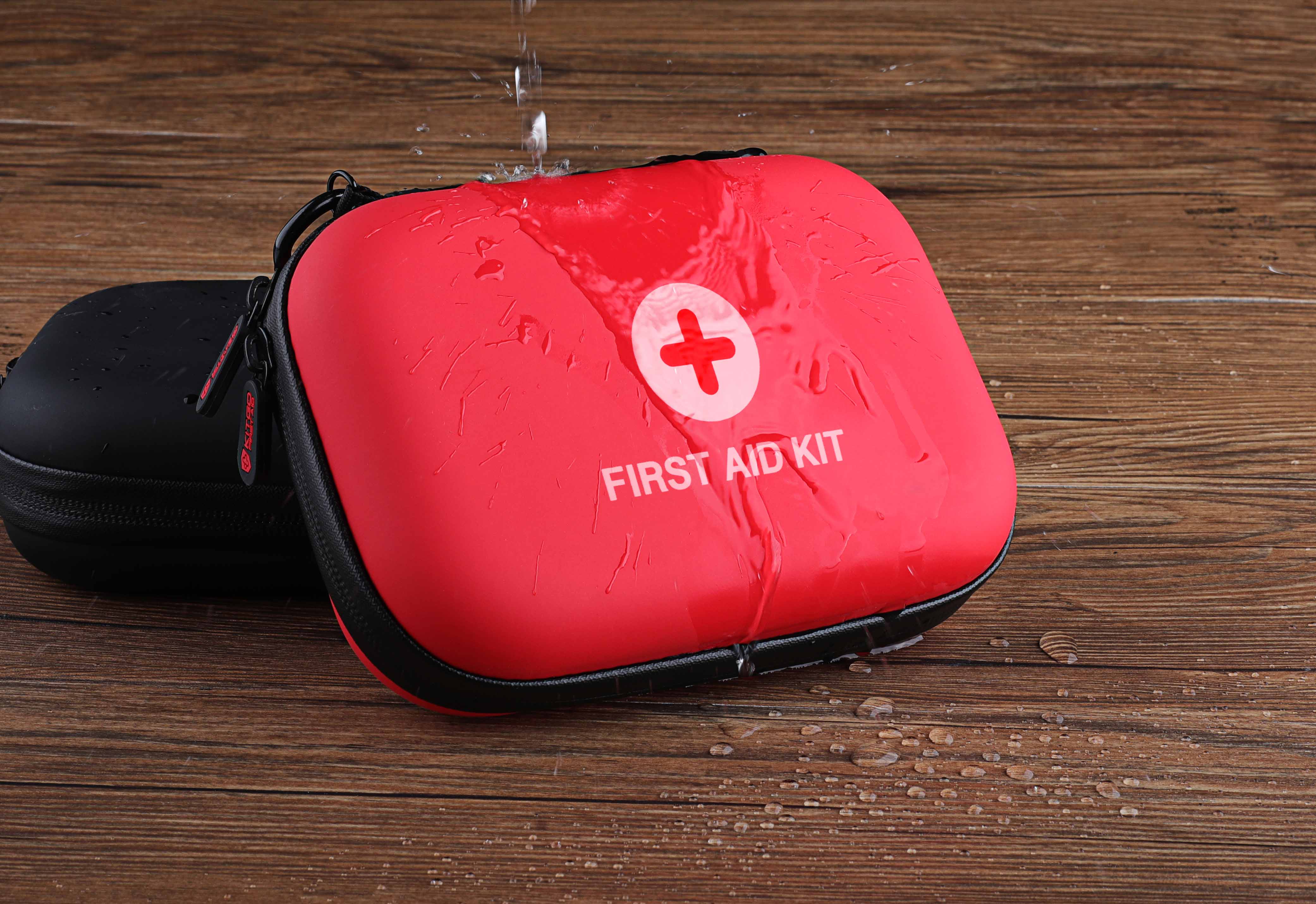 OEM emergency medical red portable hotel custom buddy rescue first aid ...