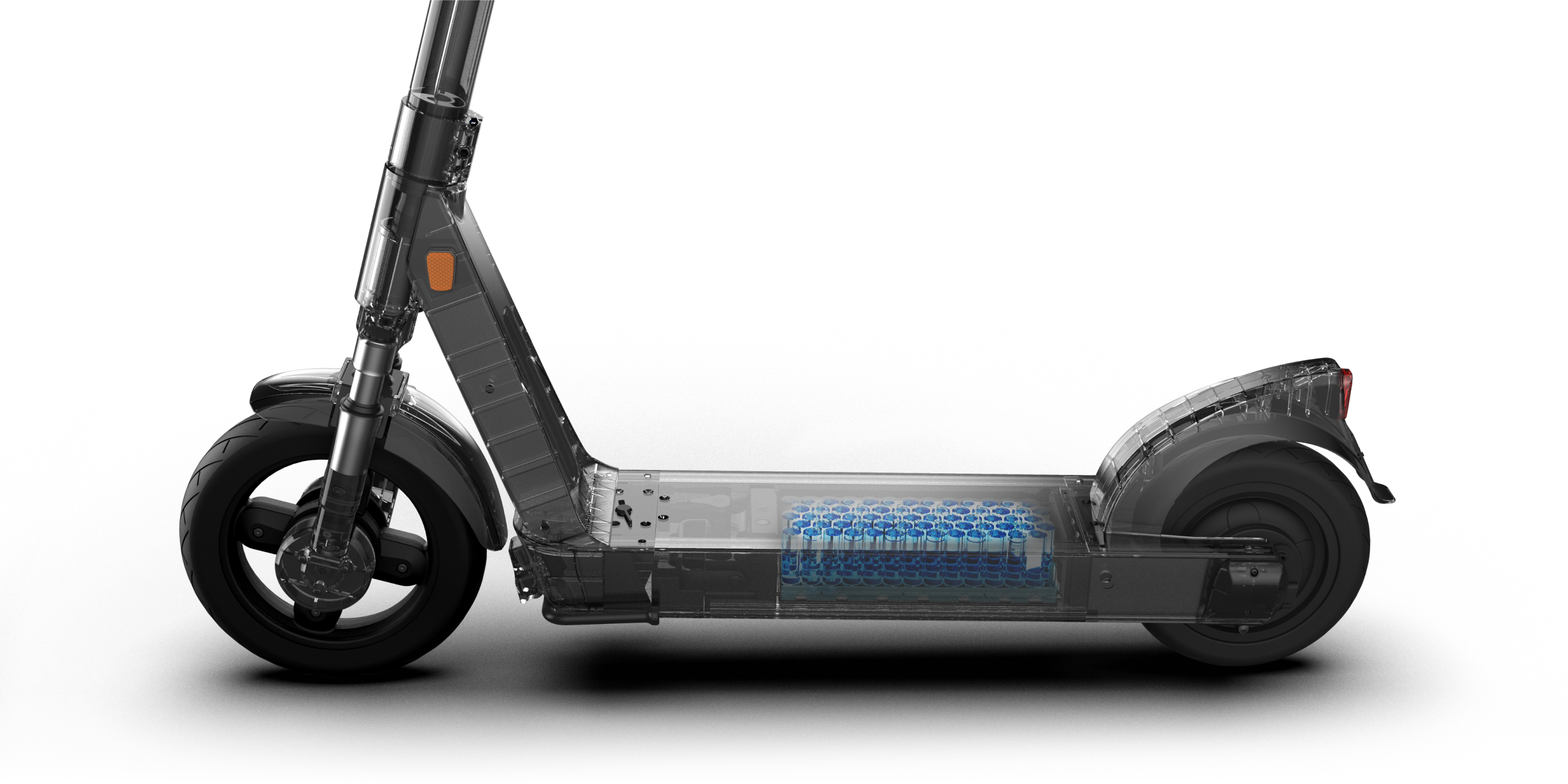 ES400A Electric Cycle Scooter, Electric Wheel Scooter | OKAI