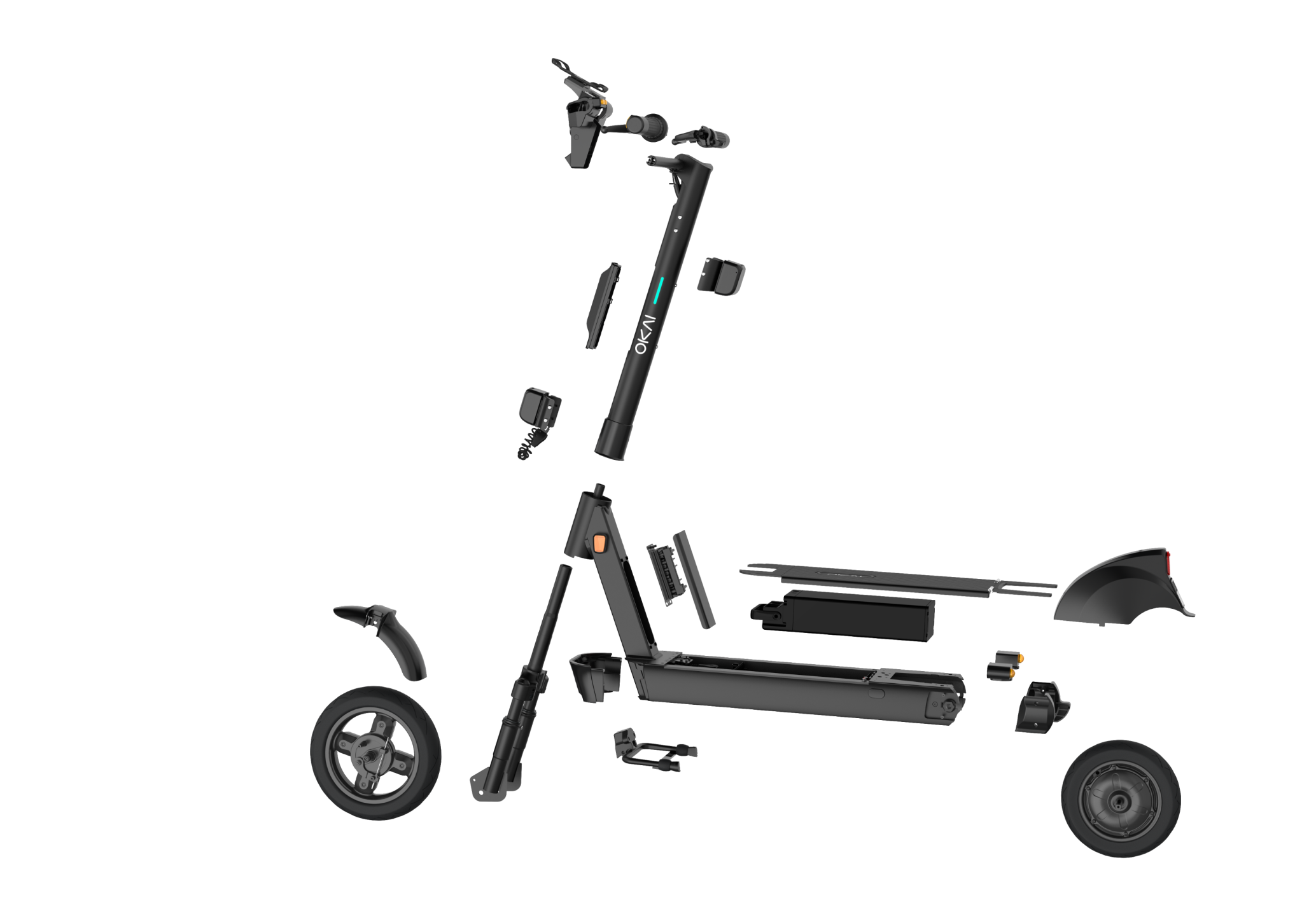 ES410 Smart Electric Scooter, Urban Electric Scooter | OKAI